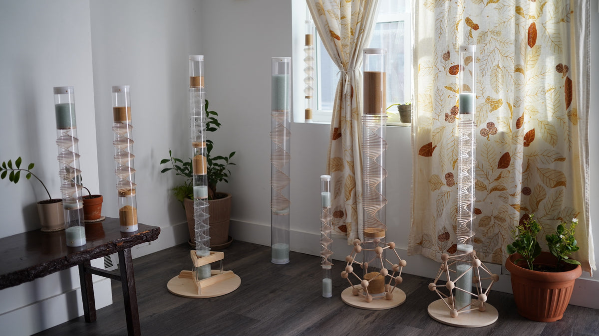 Extra Large Spiral Sounds Rainstick – Microbeads – Medium Loud Sound ...